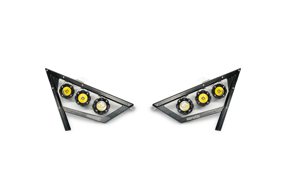 Polaris RZR Headlights (Pro R/Turbo R/Pro XP) — Excursion Warehouse
